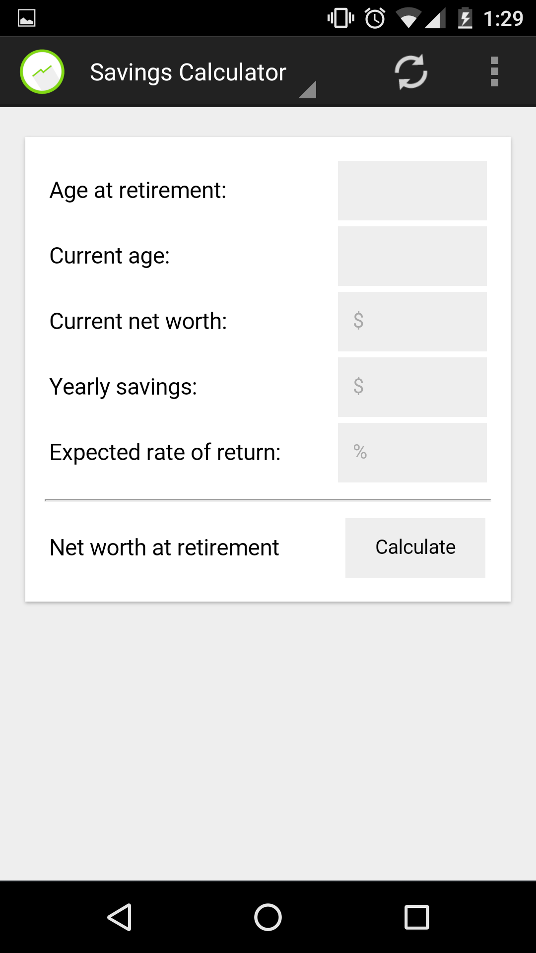 Savings Calculator - App on Amazon Appstore
