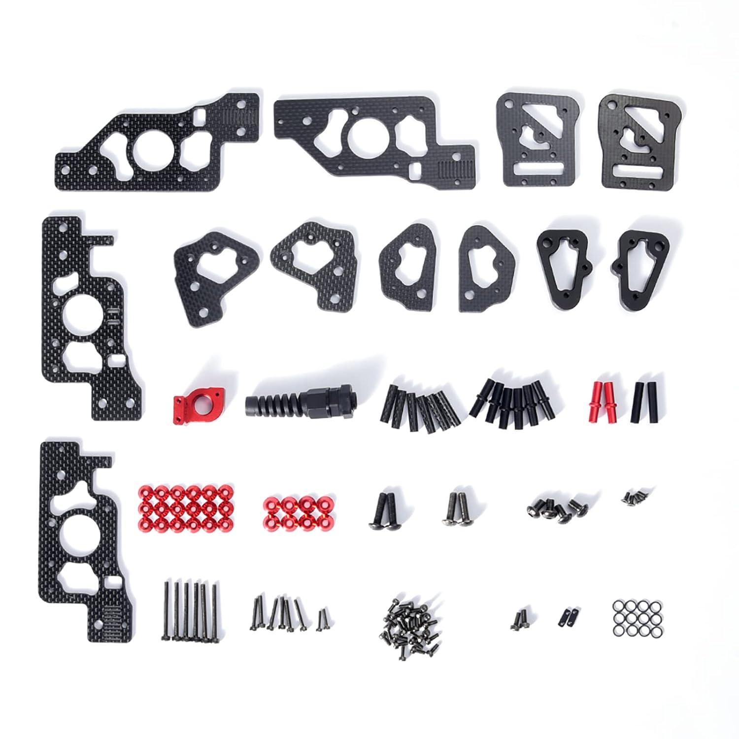 Amazon.com: Voron 2.4 R2 Carbon Fiber Bracket Kit, CNC Machining, with ...