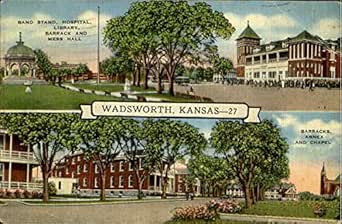 Band Stand Hospital Library Barrack And Mess Hall Wadsworth, Kansas KS ...