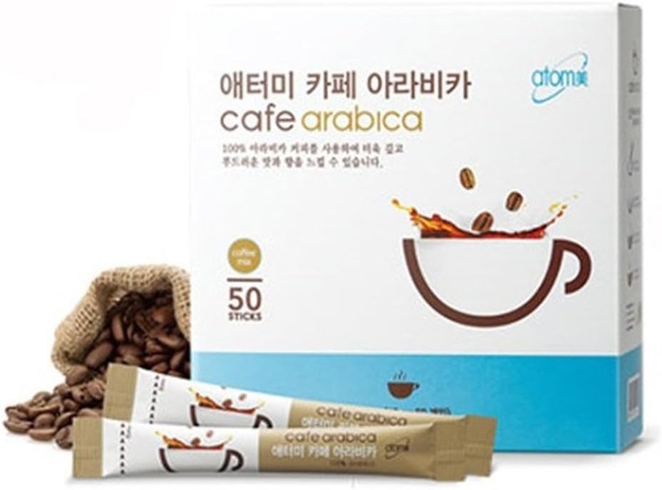 Atomy 50 Sticks Cafe Arabica Instant coffee mix Arabica Coffee ...