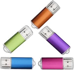Amazon.com: 5pcs 4GB USB Flash Drive Flash Drive Memory Stick Thumb ...