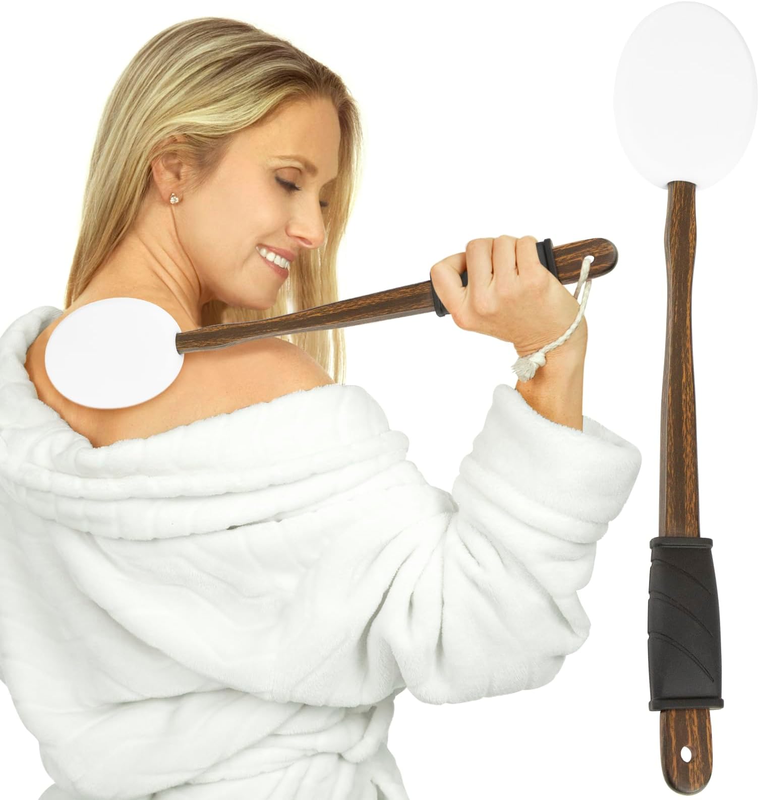 Amazon.com : Vive Lotion Applicator for Back, Feet (17.5") - Self ...