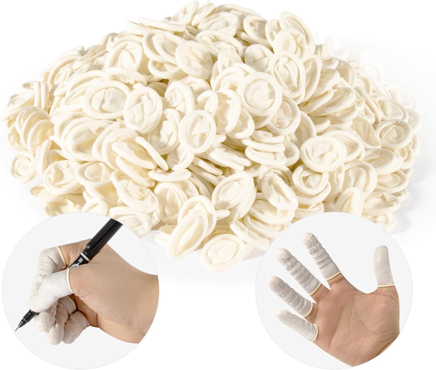 Amazon.com: MAQIHAN 280PCS Small Finger Cots - Disposable Finger Gloves ...