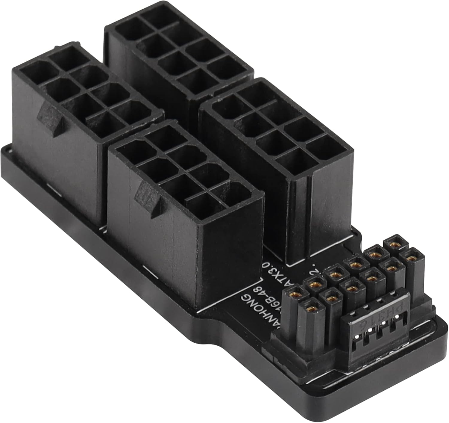 Amazon.com: CERRXIAN 12VHPWR Adaptador de ángulo de 180 grados a cuatro ATX 8P, PCI-e 5.0 ...