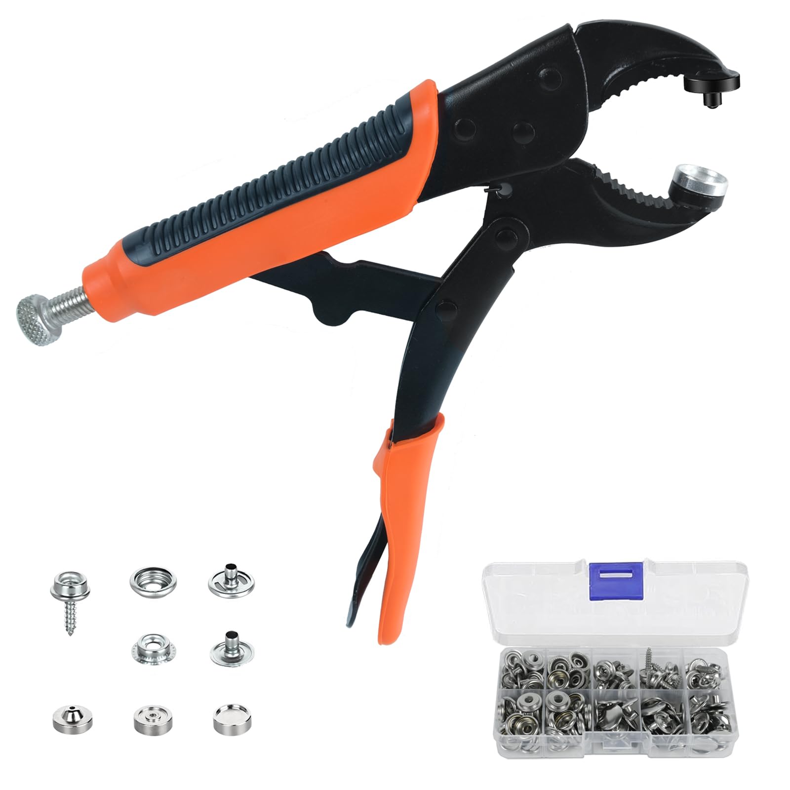 Snapklik.com : Heavy Duty Snap Fastener Tool Kit