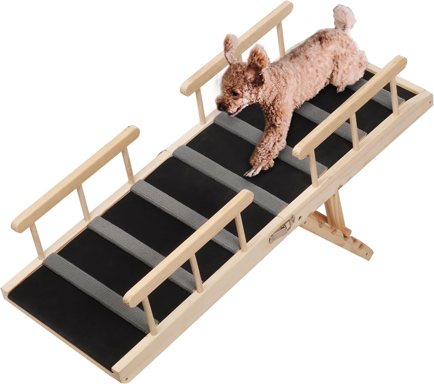 Amazon.com: Dog Ramp for Bed - 34” Length Foldable Ramp for Small Dogs ...