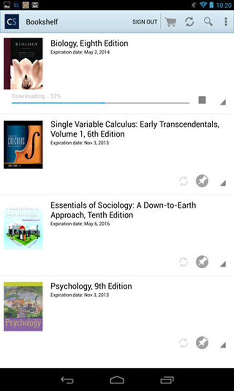 CourseSmart eTextbooks - App on Amazon Appstore