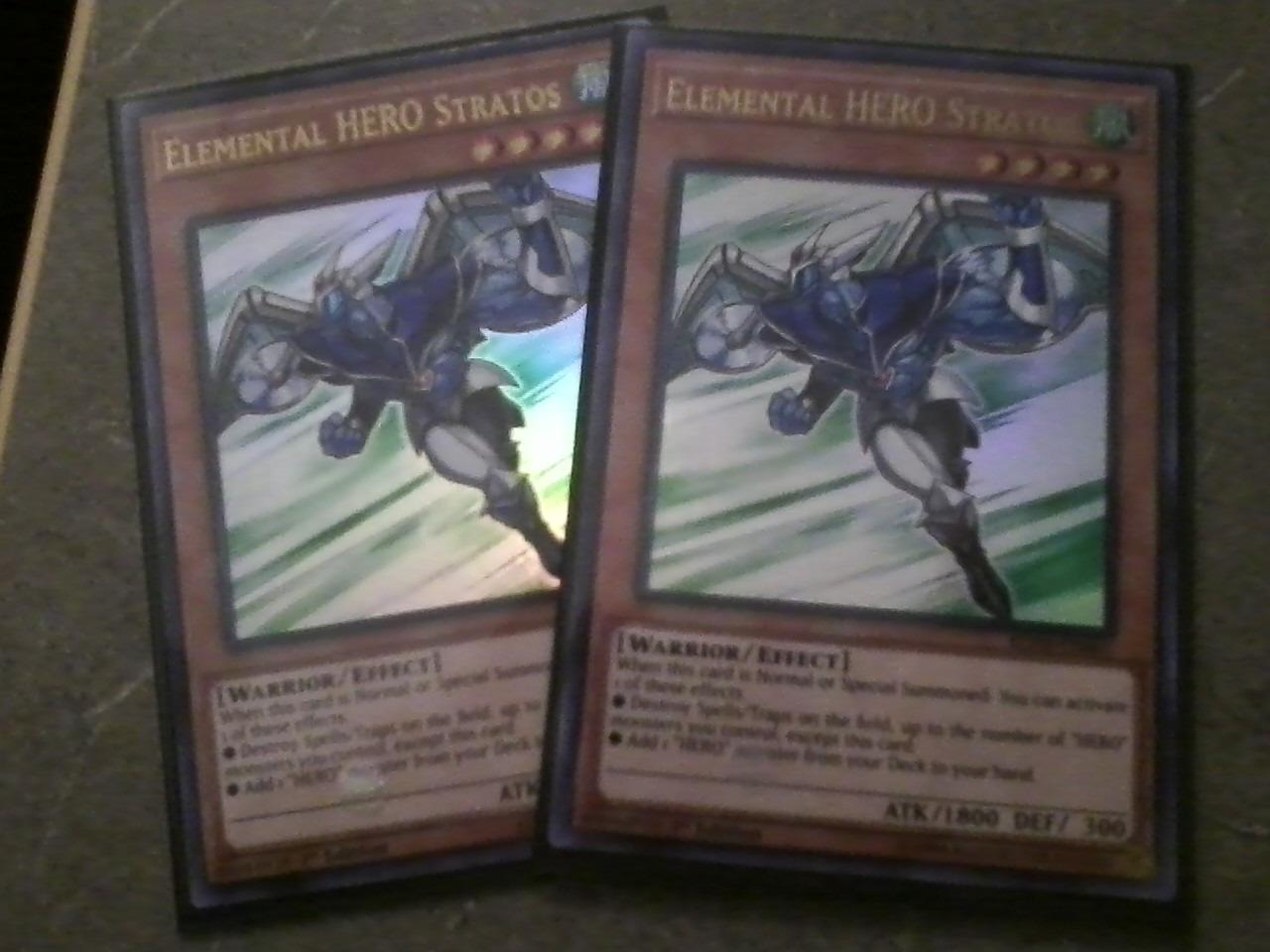 Amazon.com: Yu-Gi-Oh! - Elemental Hero Stratos - BLHR-EN061 - Ultra ...