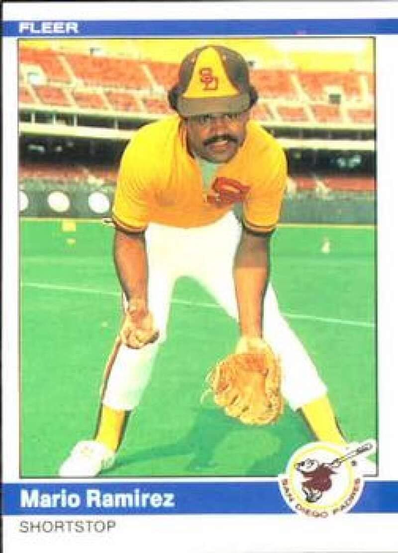Amazon.com: 1984 Fleer Baseball #309 Mario Ramirez San Diego Padres ...