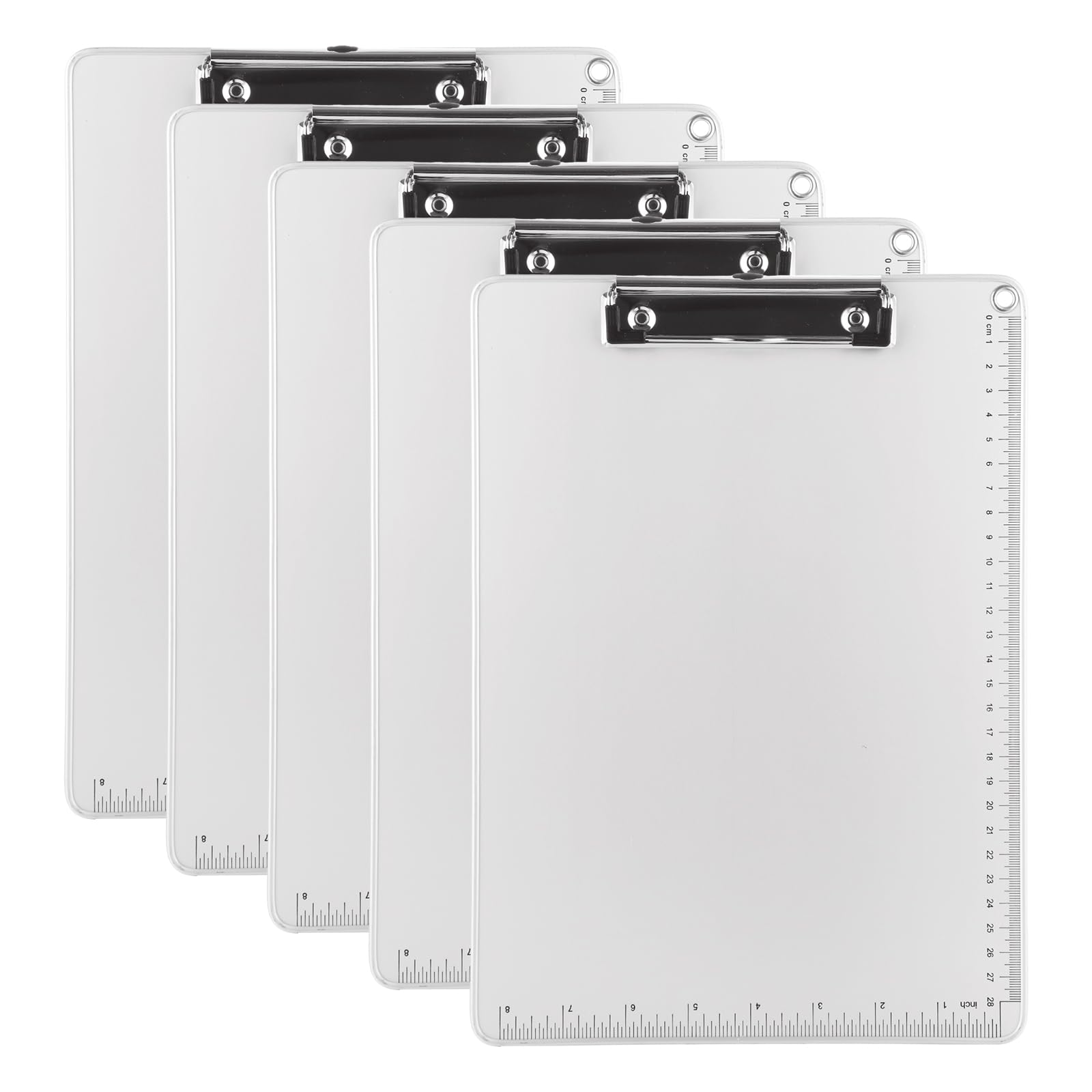 Amazon.com: LOYORTY 5 Pieces Metal Clipboard 12.6 x 9 Inch, Aluminum ...