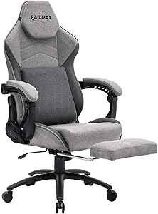 Amazon.com: Raidmax Advenced DK719 Series Computer-Gaming-Chairs, Soft Breathable Fabric XL Size ...