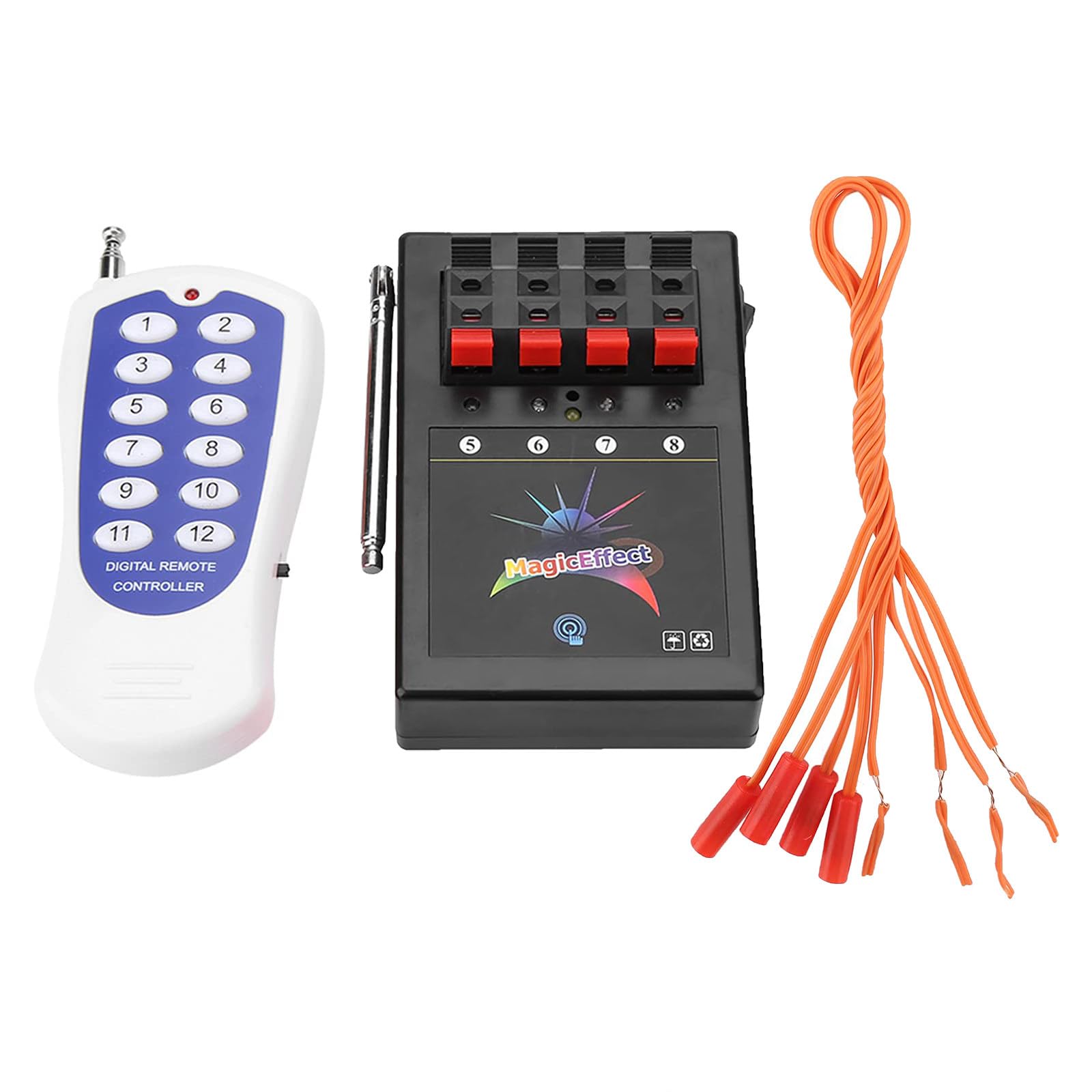 Buy Fireworks Controller, 4 Channel Wireless Fireworks Firing System ...