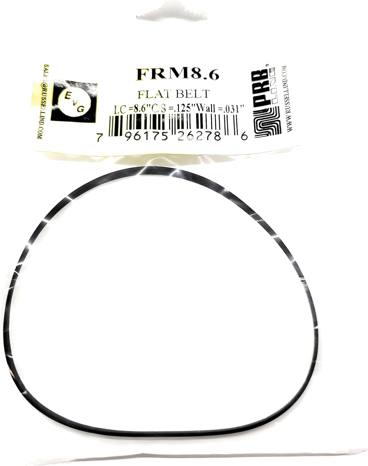 Amazon.com: Drive Belt Flat Rubber Type for Tape Player Replacement ...
