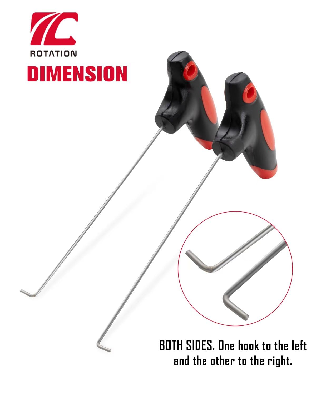 Snapklik.com : 2-Piece Instrument Cluster Removal Tool Dashboard Pulling Hooks Set For Mercedes-Benz