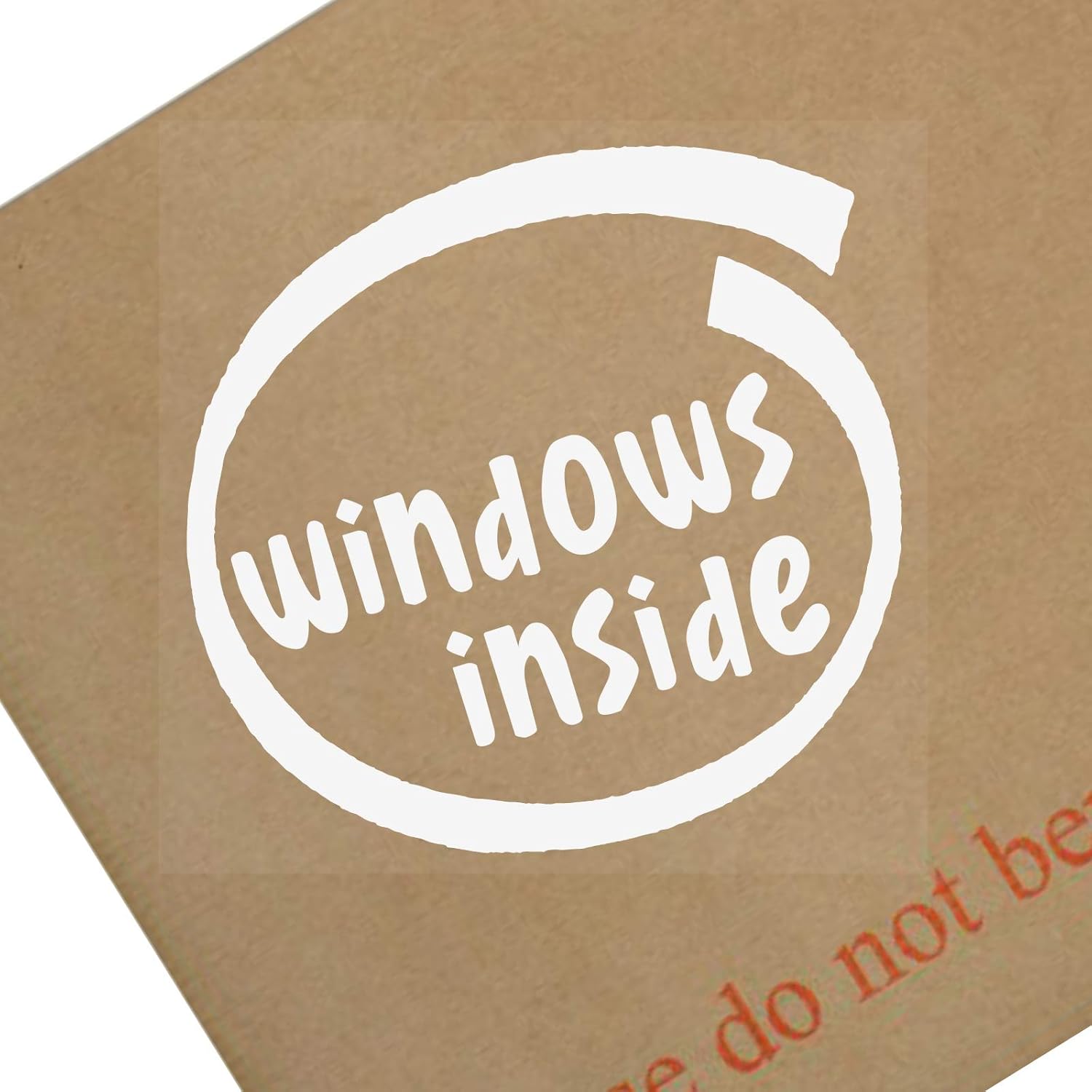 Amazon.com: Platinum Place 1 x Windows Inside-Window,Car,Van,Sticker ...