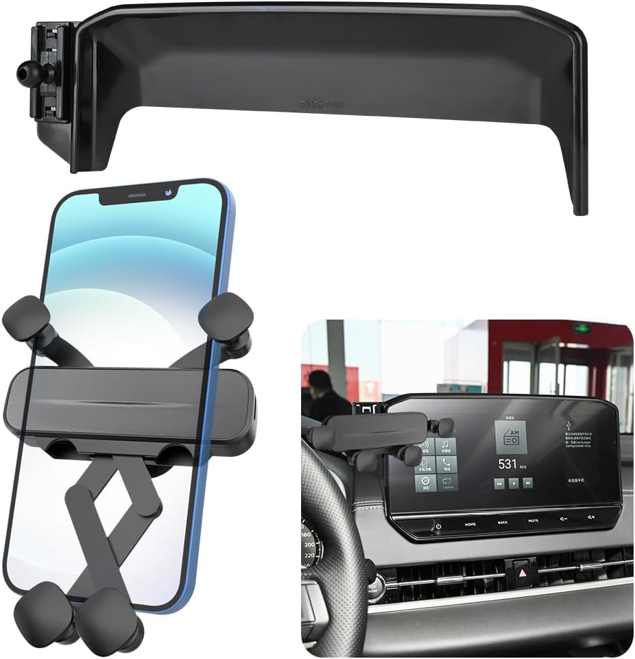 Amazon.com: LUNQIN Car Phone Holder Mount for Mitsubishi Outlander 2022 ...