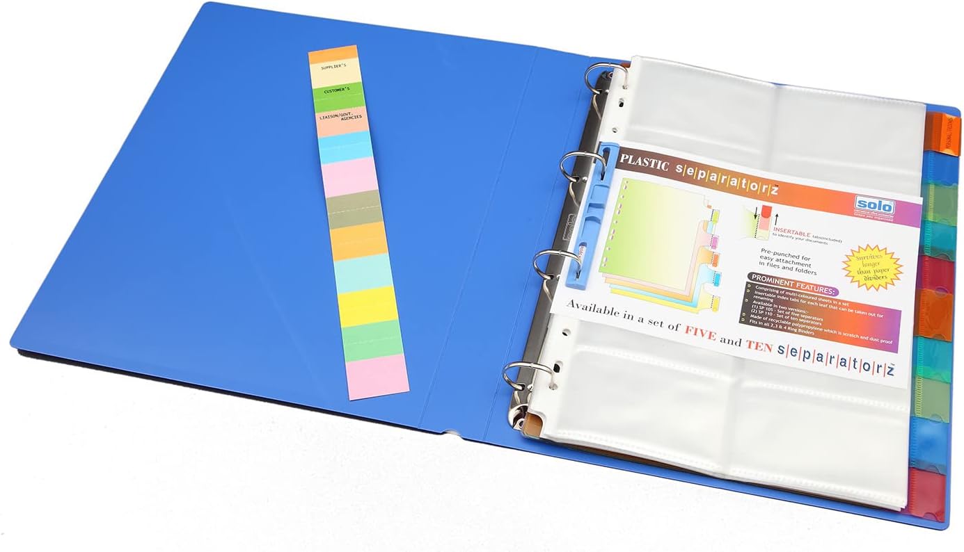 Solo BC- 805 Business Cards Holder (in a case) 240 Cards - Grey ...