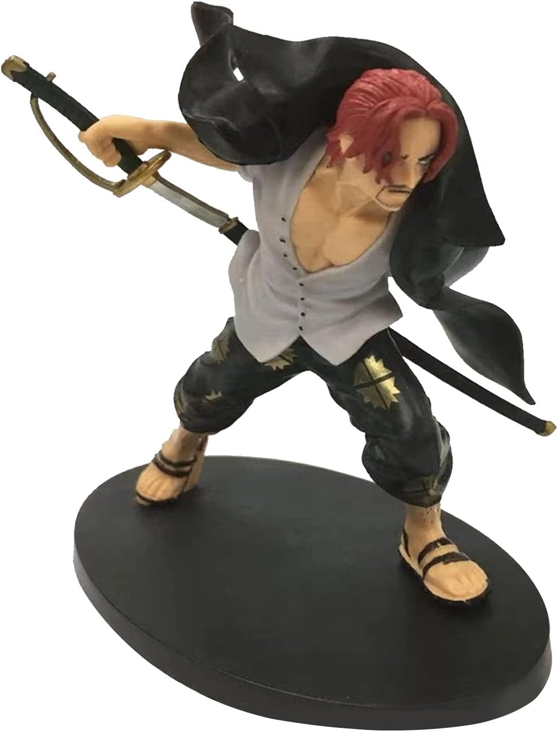 XRHOT Anime Shanks Figure Anime Heroes Figure 15CM Action Figures PVC ...
