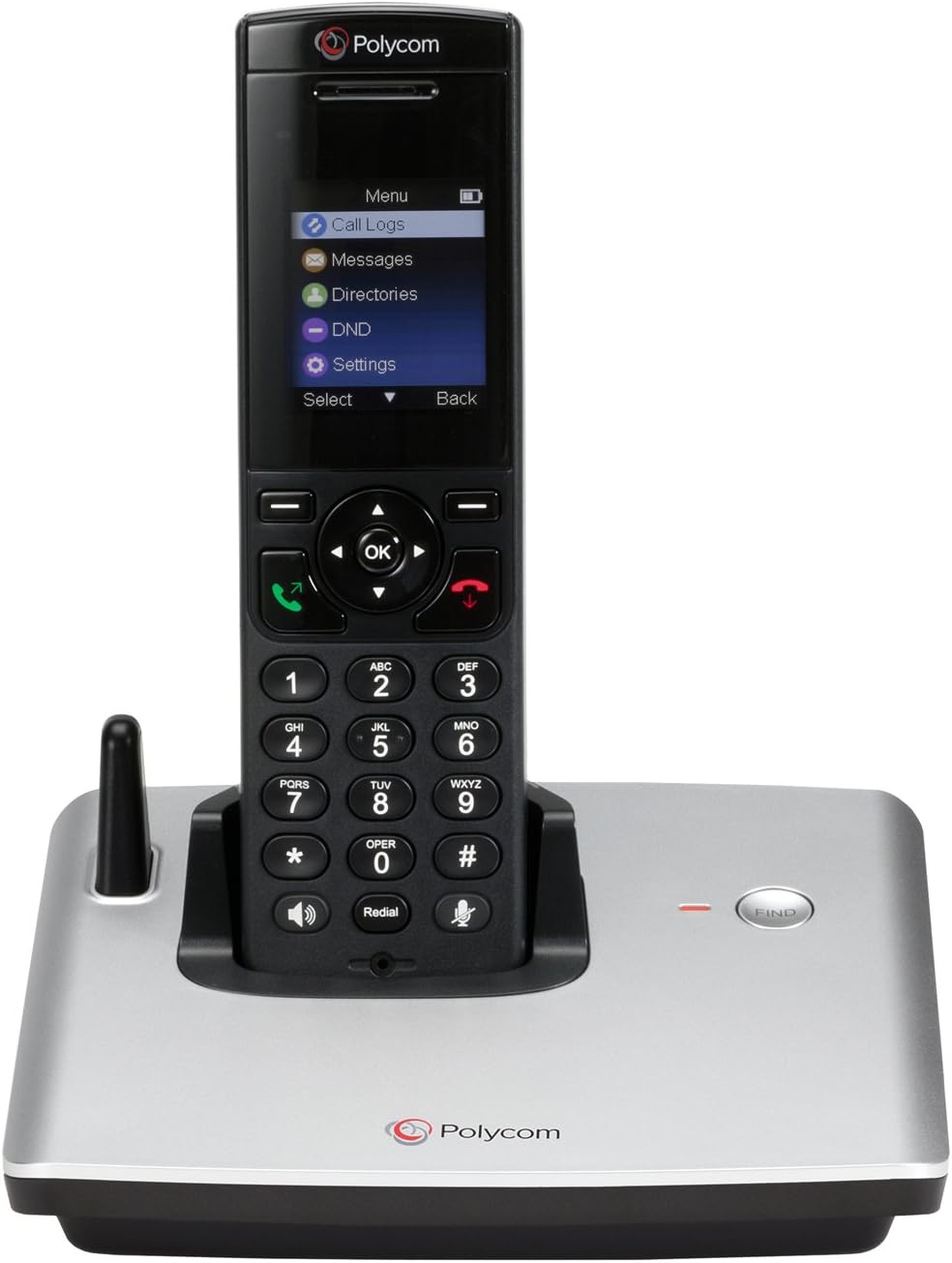 Amazon.com: Polycom VVX D60 Base Station with Wireless Handset - 2200 ...