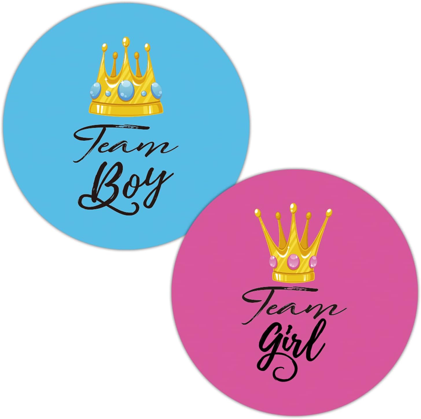 Amazon.com: JEWSUN 144 PCs Gender Reveal Party Glitter Gold Foil ...