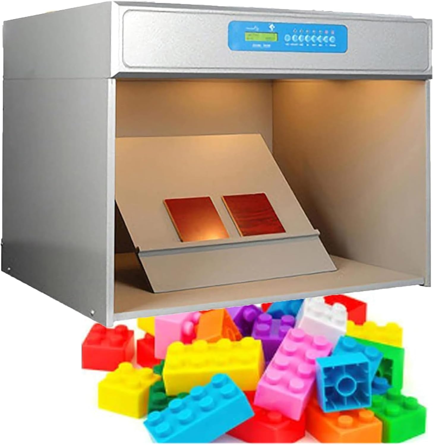 Amazon.com: KJZQLMZ Light Source Color Matching Cabinet, LED Light Box ...