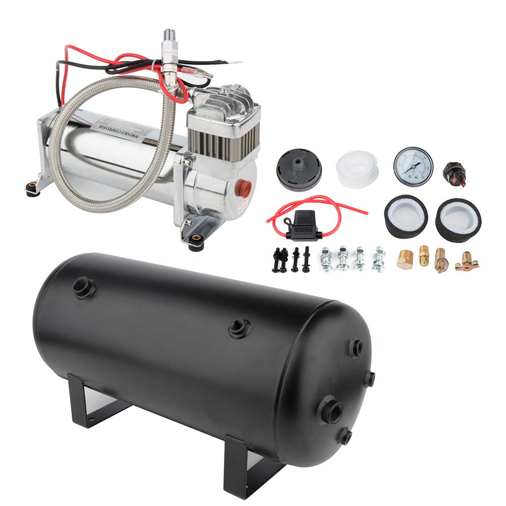 Amazon.com: ANPART 200 PSI Heavy Duty Air Horn Compressor 12v 5 Gallon ...