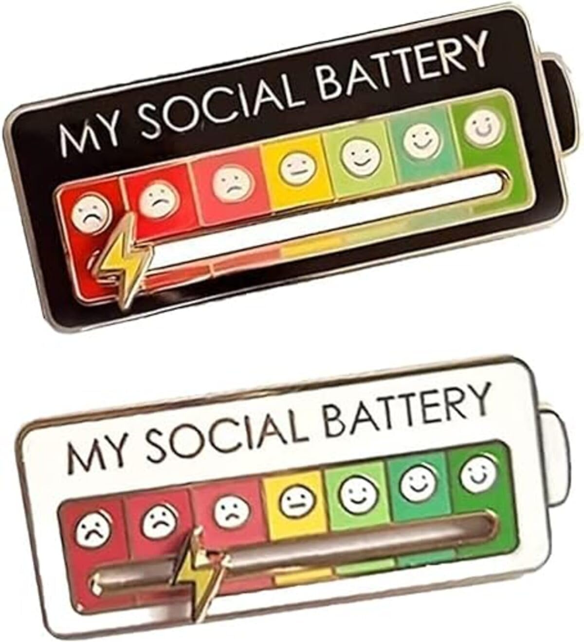 Pin my social battery, Pin batería social, Pin indicador de batería ...