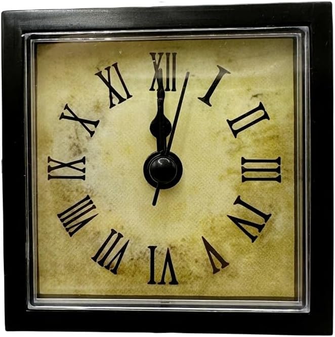 Quartz Clock Insert Movement, Square Roman Numeral Clock Insert ...