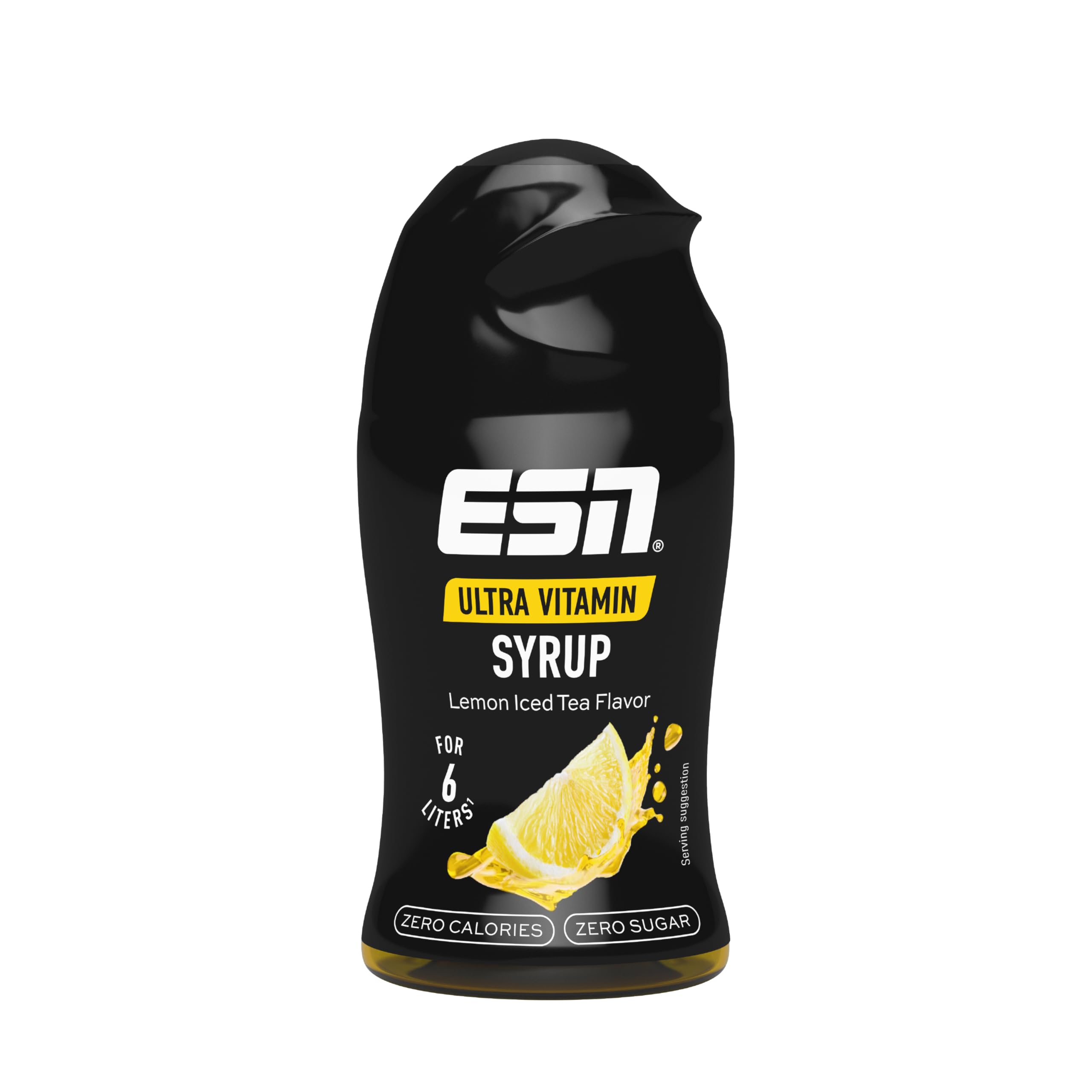ESN Ultra Vitamin Syrup, Lemon Iced Tea, 65 ml, für 6 l Fertiggetränk ...