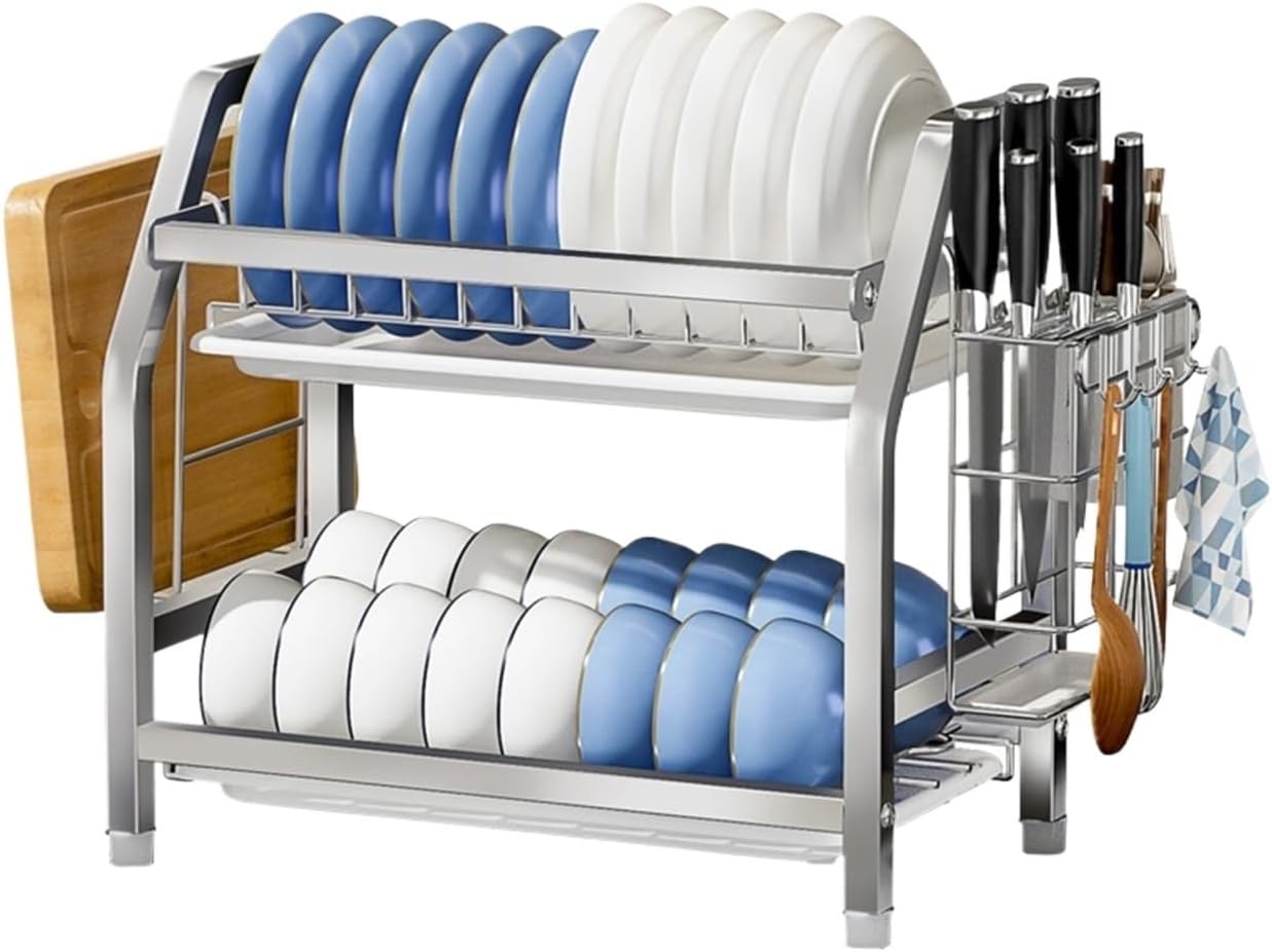 Amazon.com - URDCVY Kitchen Countertop Organizer Dish Dryer Rack ...