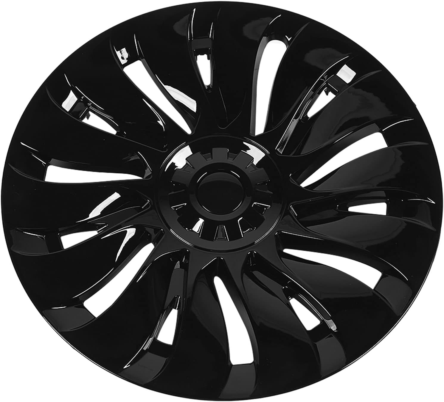 4Pcs 19 Inch Wheel Covers Stylish High Gloss Scratch Hubcaps ...