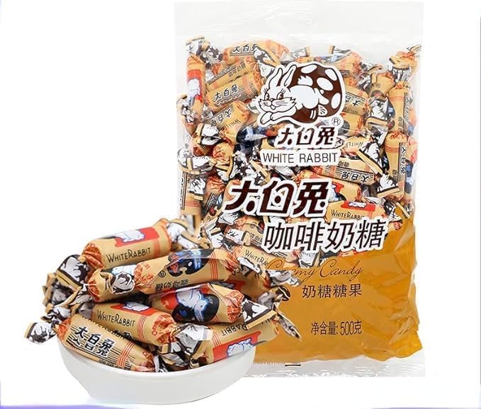 Chocolate Toffee Candies, White Rabbit Milk Gummy Candy, Mango Flavored ...