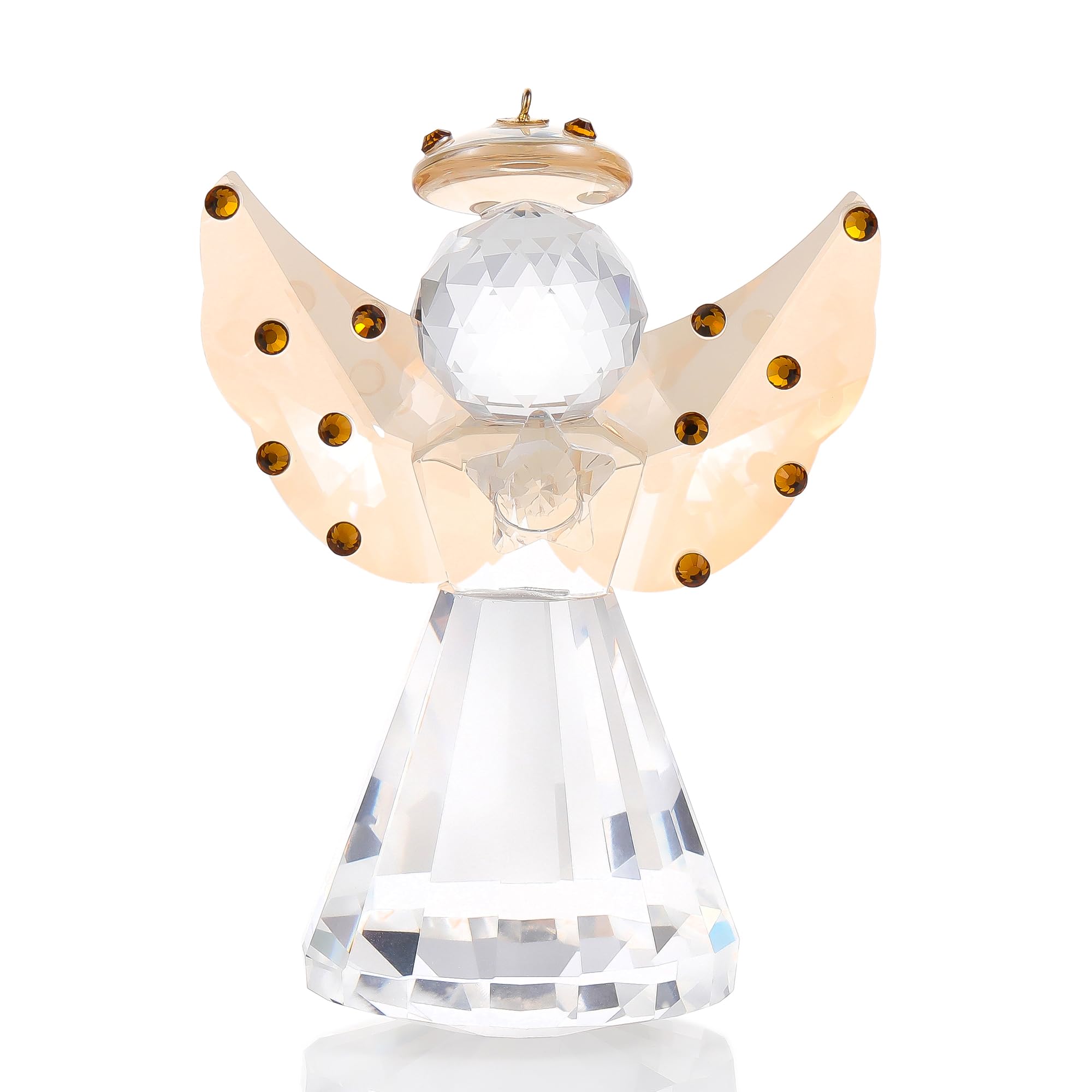 Amazon.com: Ornalrist Crystal Guardian Angel Figurine Angel Gifts for ...