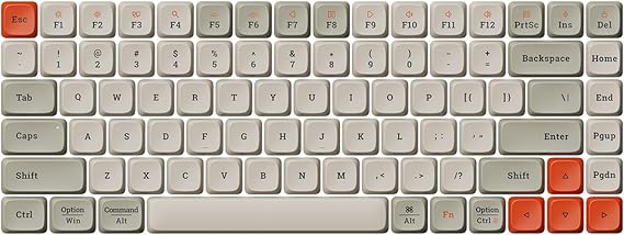 Low-Profile PBT Keycaps Compatible for Lofree Flow84 Mechanical ...