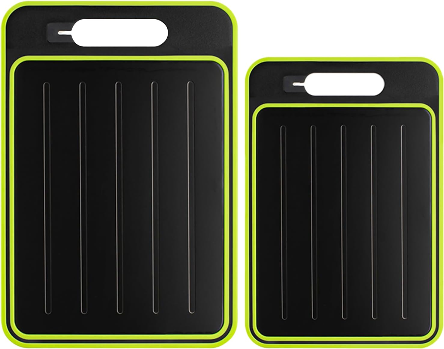 Amazon.com: Cutting Board Double Sided,2 Pcs Vegetable Board With ...