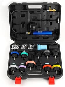 Amazon.com: Gnhydxfe 18pcs Universal Radiator Pressure Tester Kit ...