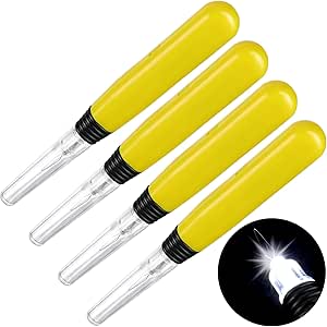 Amazon.com: WILLBOND 4 Pieces LED Needle Threader Sewing Tools Lighted ...