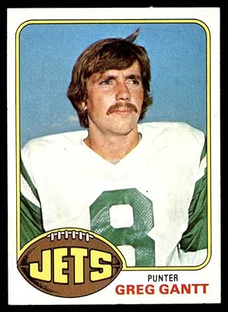 Amazon.com: 1976 Topps # 267 Greg Gantt New York Jets (Football Card) EX Jets Alabama ...