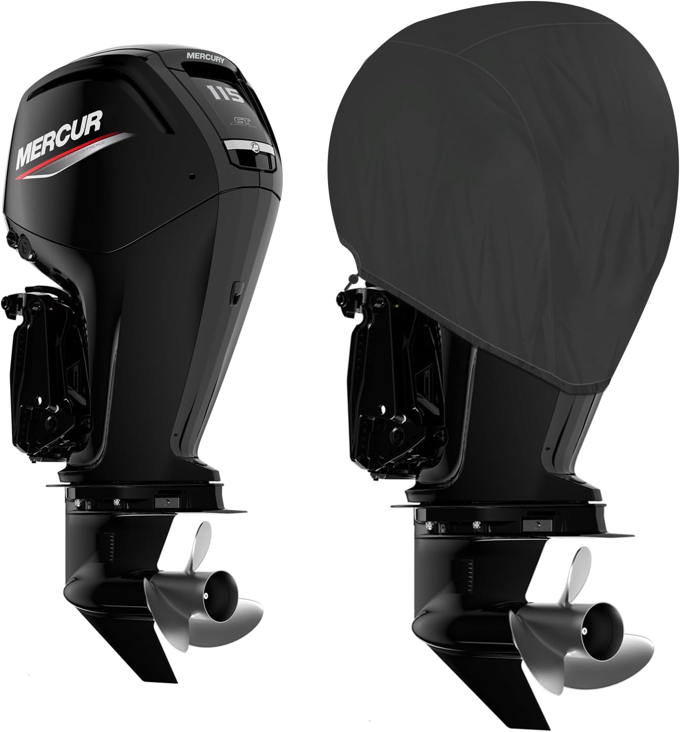 Amazon.com: Mionovity Outboard Motor Cover, Boat Motor Cover,Waterproof ...