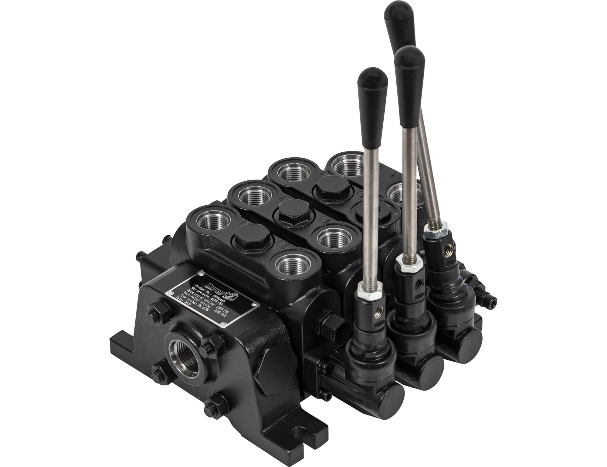 Buyers Products BV20344P 21 GPM Series 4-Way Sectional Valves, 2 Port ...