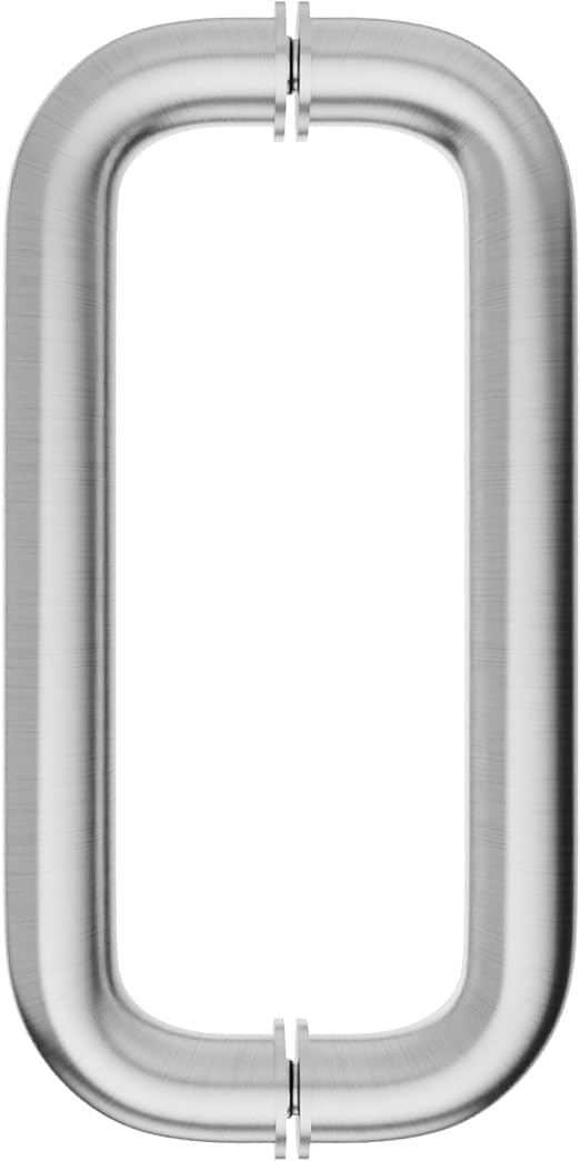Brixwell Straight Door Pull Brushed Stainless Steel, 11" Overall Height ...