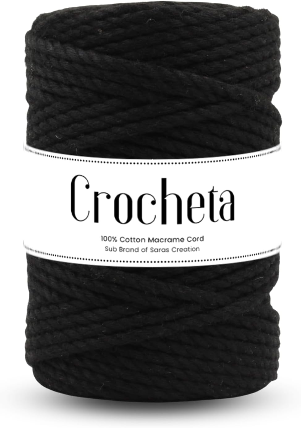Amazon.com: Crocheta | 3 PlyTwisted Macrame Cotton Cord Dori Roll ...
