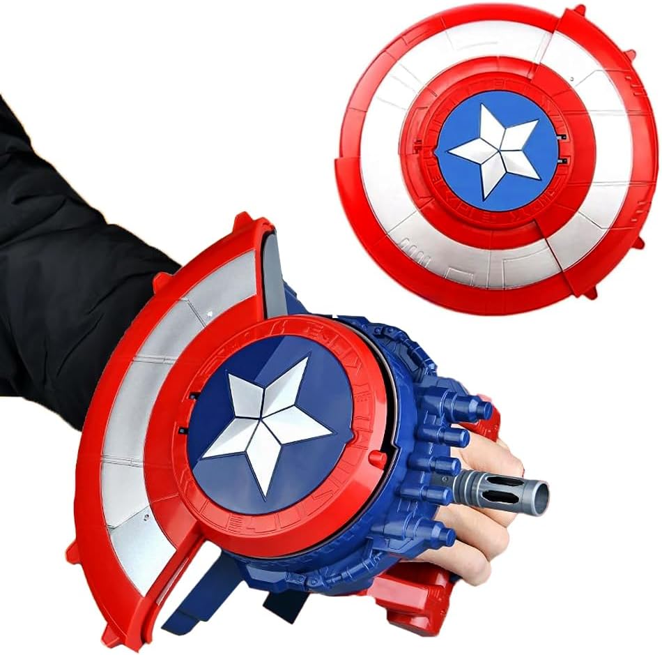 AMERTEER Captain America Toy | Role Play Toy | Captain America Shield ...