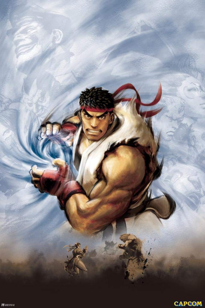 Ryu Street Fighter 4 Wallpaper 25/50 Street Fighter Sticker Pack
