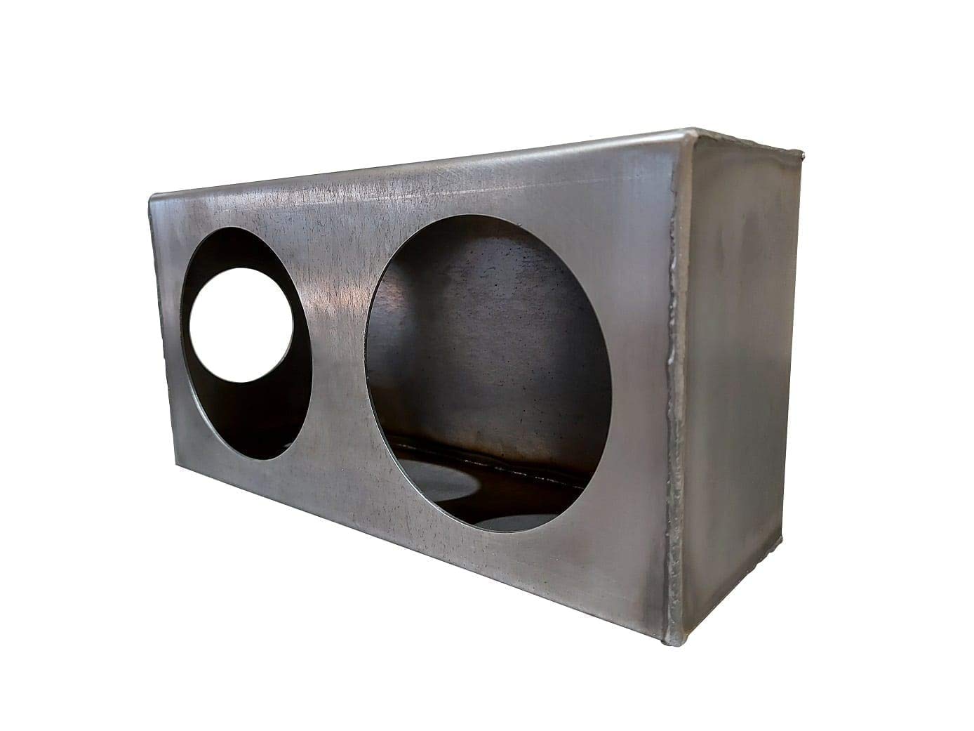 Amazon.com: Tail Light Box, Double 4" Round, w/2.5" Side Marker, Steel ...