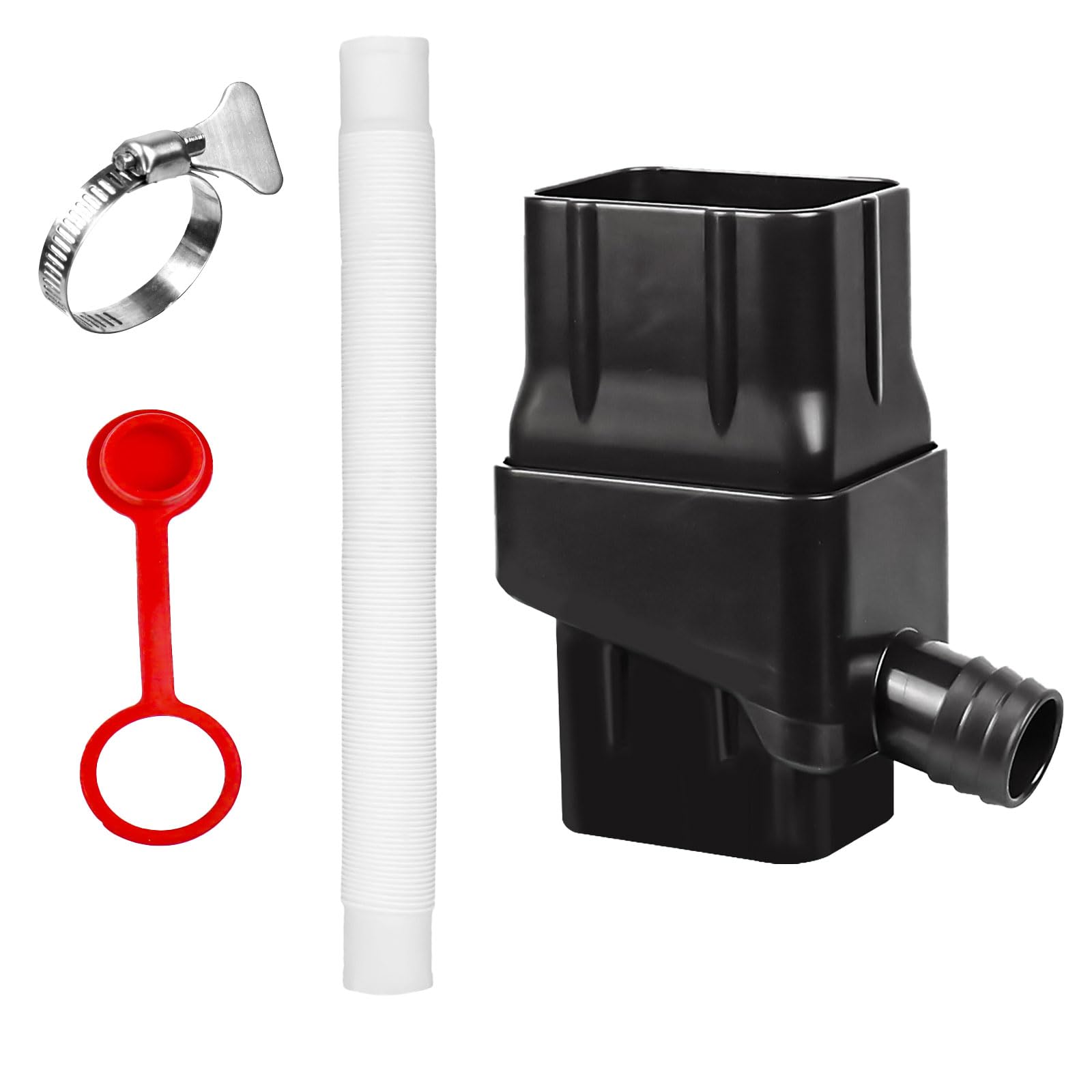 Rain Barrel Diverter Kit, Rainwater Collection System, Downspout ...