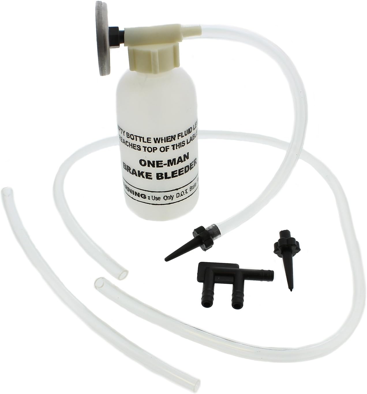 Amazon.com: ABN One Man Brake Bleeder Kit – Small Brake Bleeder Bottle ...