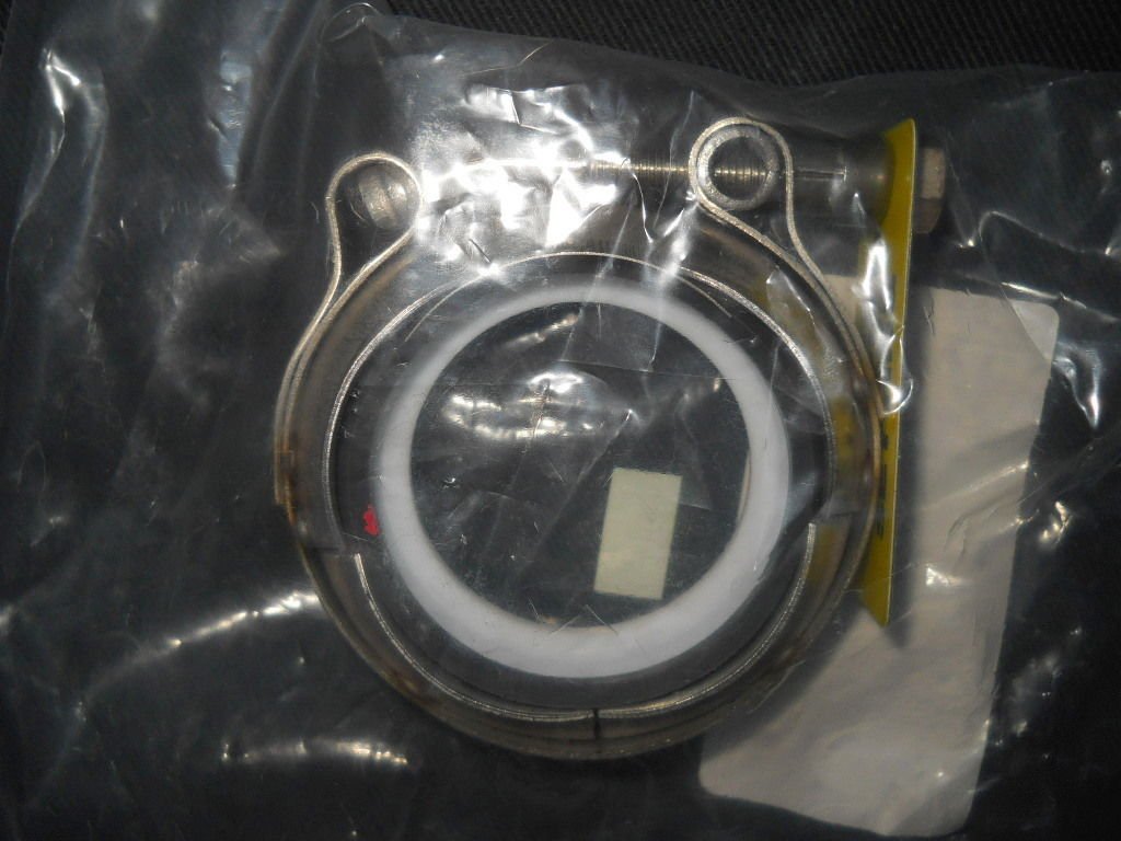 CHEMGLA - Pipe Coupling- 3/4'' Beaded - ''A'' 1-1/2'' X ''B' ' 7/8 ...