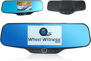 Amazon.com: WheelWitness CM PRO - Premium HD Dash Camera with Rear View ...