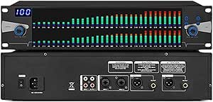 31-Band Digital Equalizer, Dual Stereo Graphic Equalizer, LED Spectrum ...